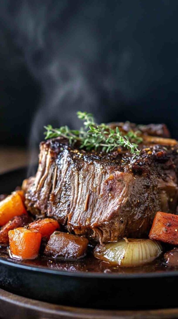 Classic Slow Cooker Chuck Roast with Vegetables