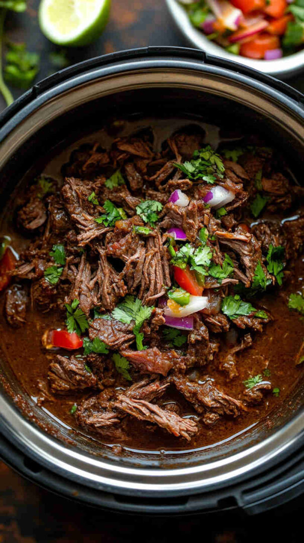 Easy Beef Barbacoa in the Instant Pot