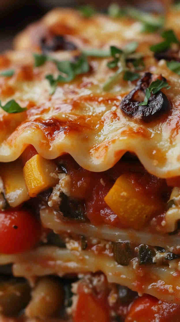 Slow Cooker Vegetable Lasagna Recipe