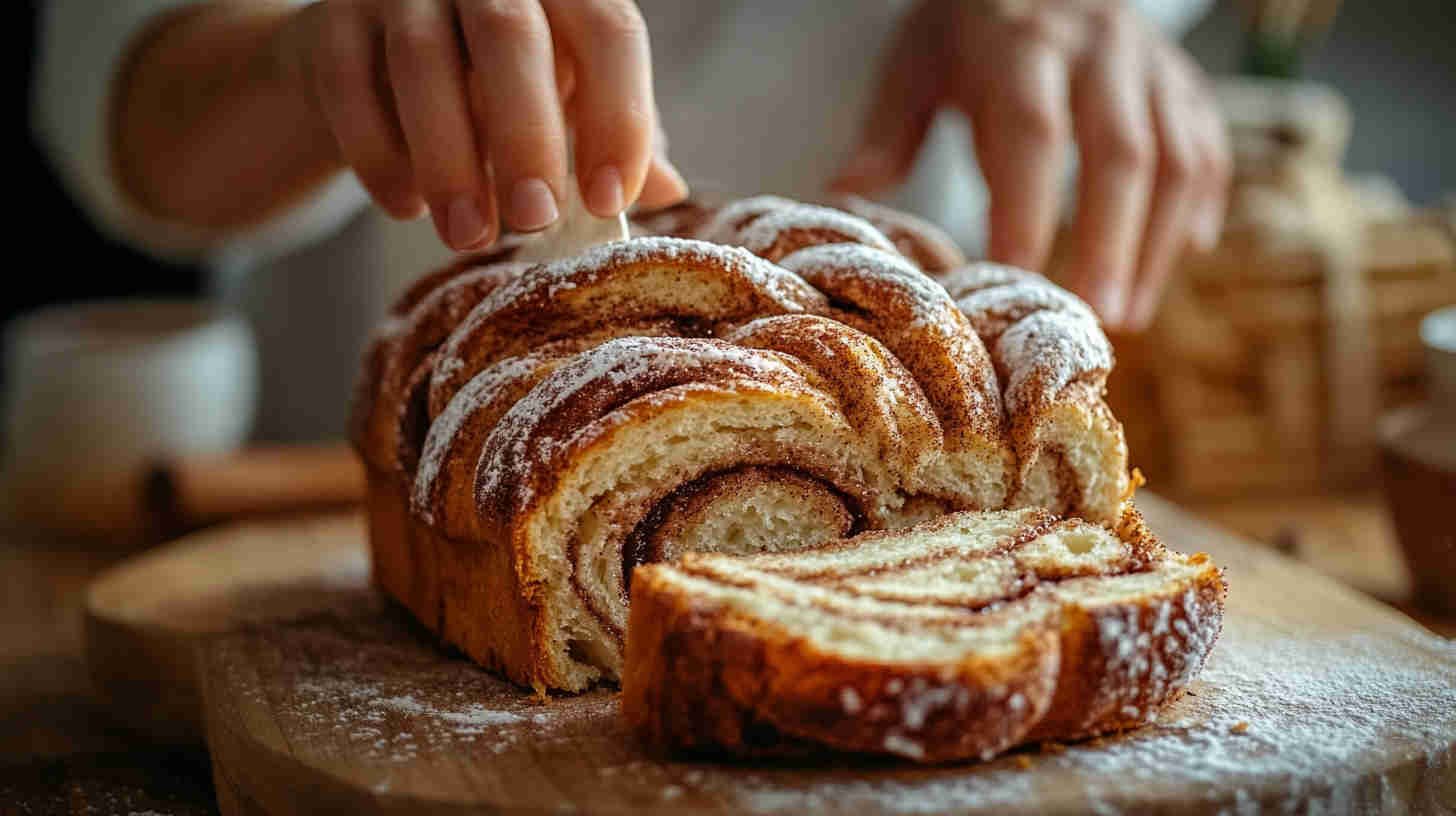 Slow Cooker Cinnamon Swirl Bread recipe
